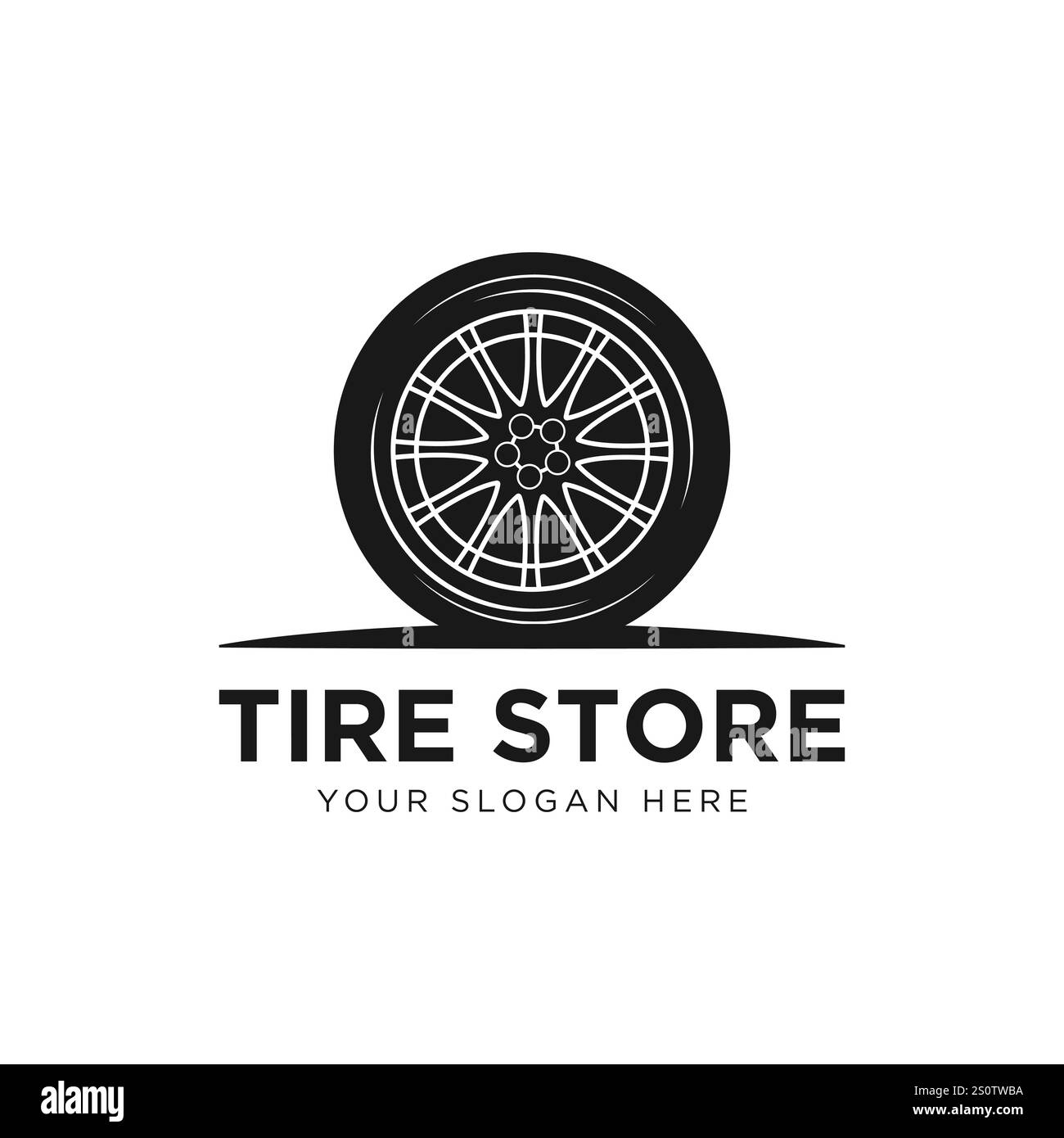 Tyre Shop Logo Design - Tyre Business Branding, tire logo shop icons ...