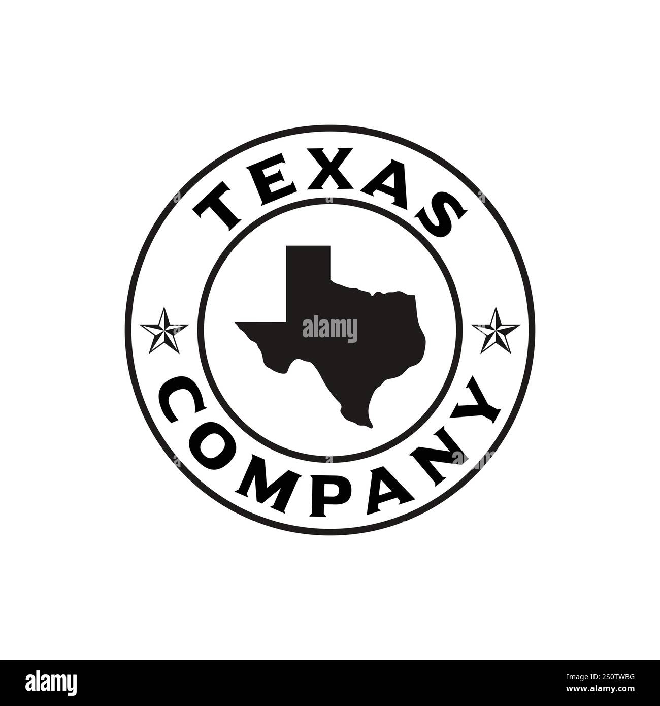 Vintage Retro Western Country Emblem Texas Logo design vector Stock ...
