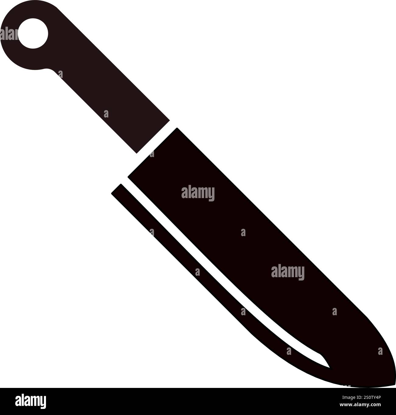 Kitchen knife, chefs knife Stock Vector Image & Art - Alamy