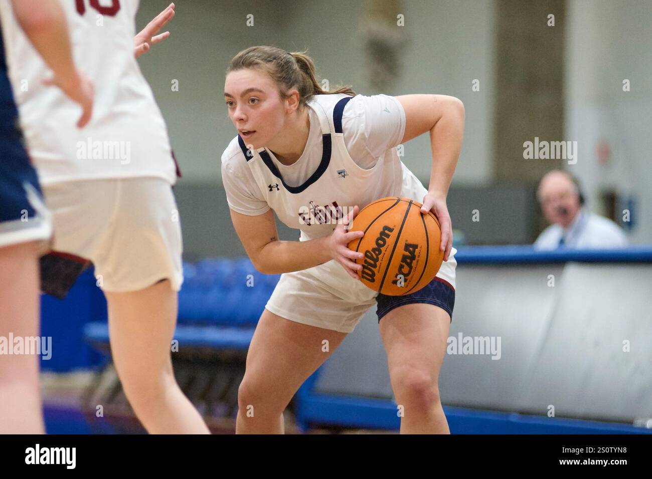 Ava Renninger (4) during Saturday's game against Maine. The Fairleigh ...