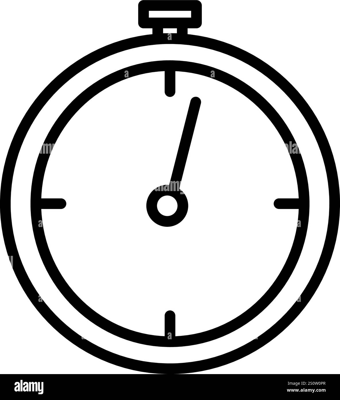 Stopwatch clock icon Stock Vector Image & Art - Alamy