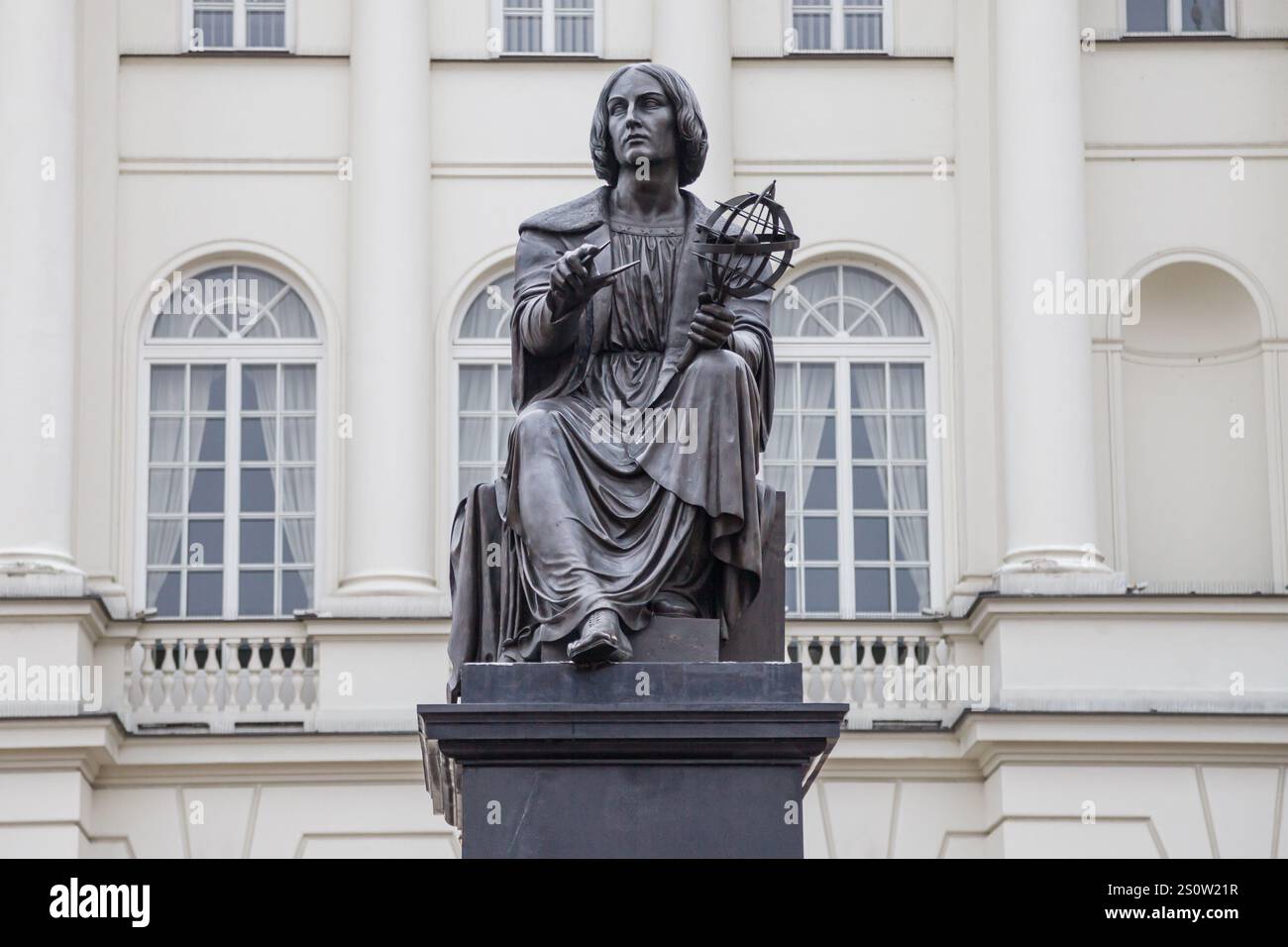 Nicolaus Copernicus Monument in Warsaw, Poland Stock Photo - Alamy