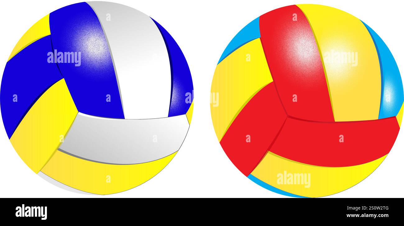 Volleyball set of two hi-res stock photography and images - Alamy