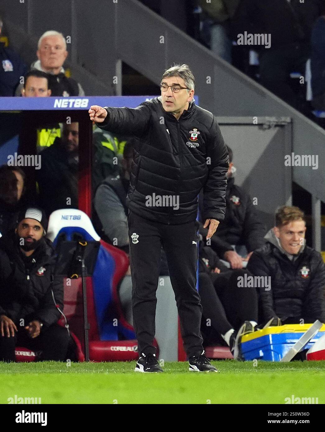 Southampton manager Ivan Juric during the Premier League match at ...