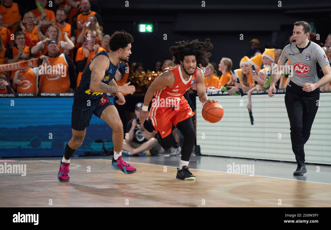 29.12.2024, Rasta Dome, Vechta, GER, easy Credit-BBL, Rasta Vechta vs ...