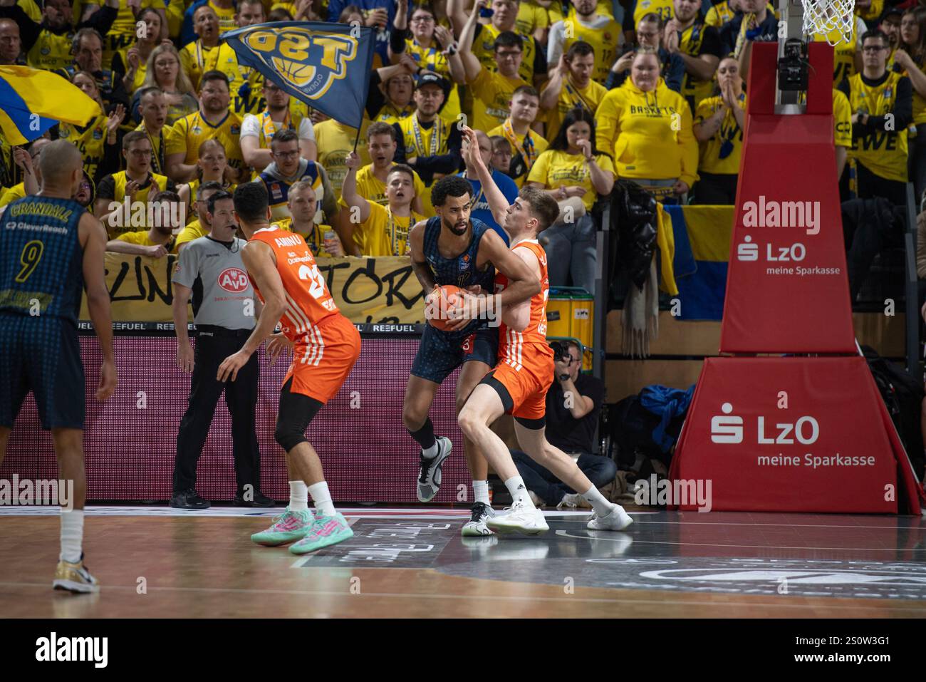 29.12.2024, Rasta Dome, Vechta, GER, easy Credit-BBL, Rasta Vechta vs ...