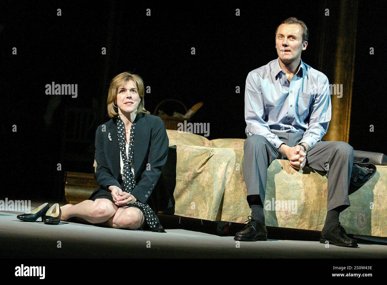 Janie Dee (Emma), Aden Gillett (Jerry) in BETRAYAL by Harold Pinter at ...