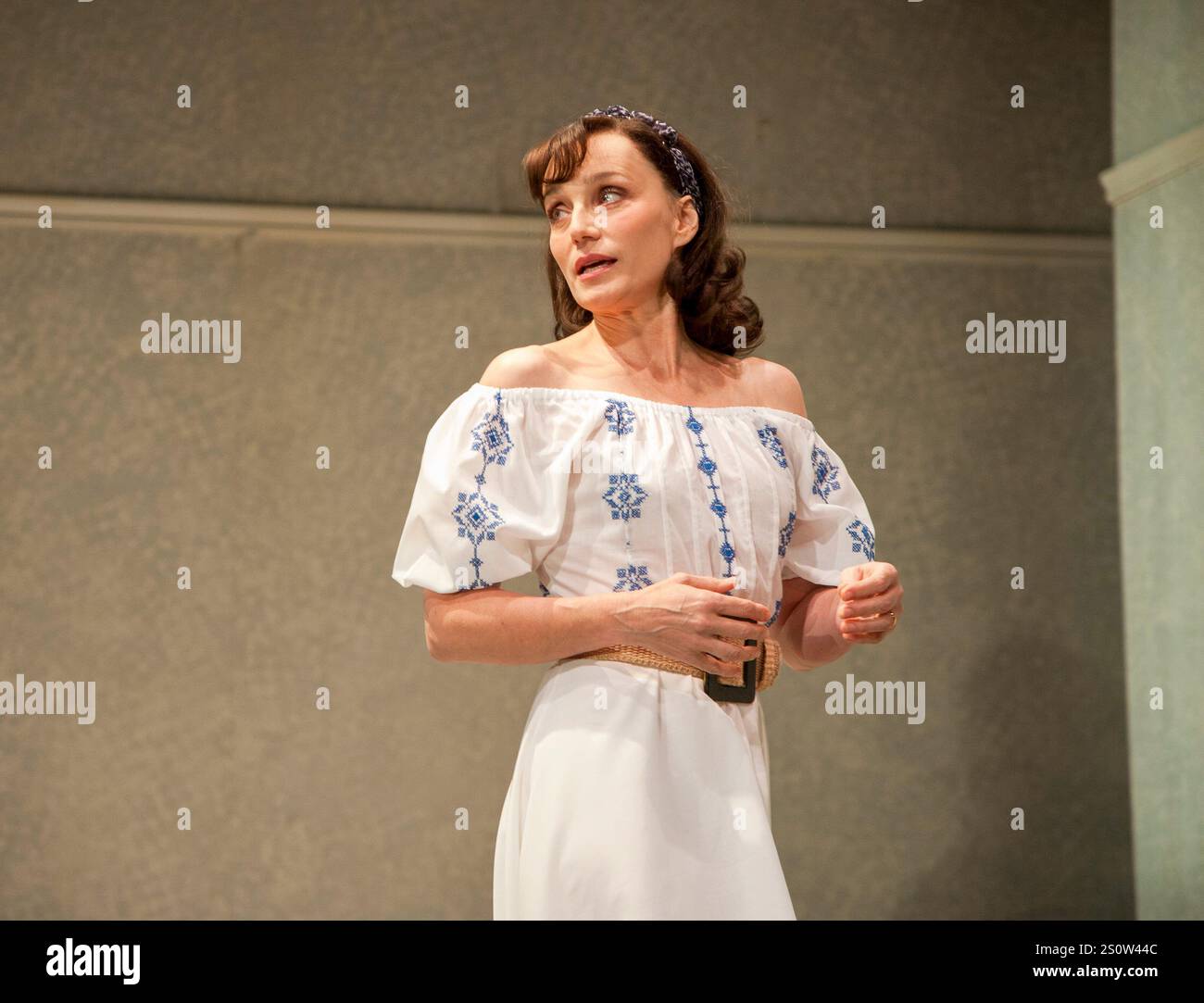 Kristin Scott Thomas (Emma) in BETRAYAL by Harold Pinter at the Comedy ...