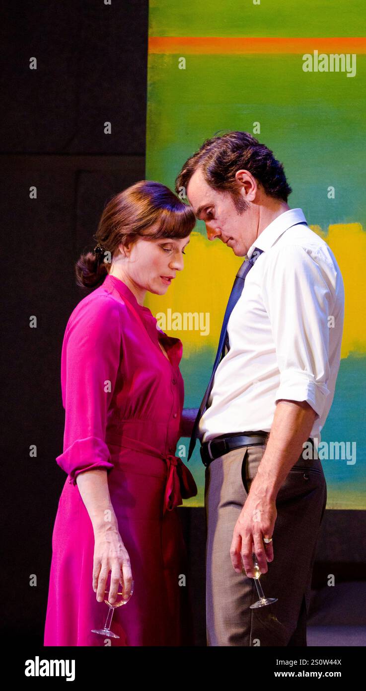 Kristin Scott Thomas (Emma), Ben Miles (Robert) in BETRAYAL by Harold ...