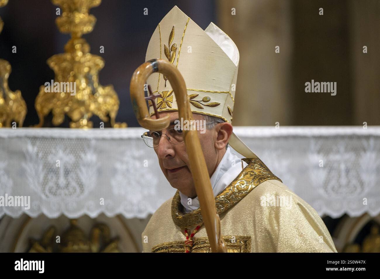 **NO LIBRI** Italy, Rome, 2024/12/29 .Cardinal Baldassare Reina ...