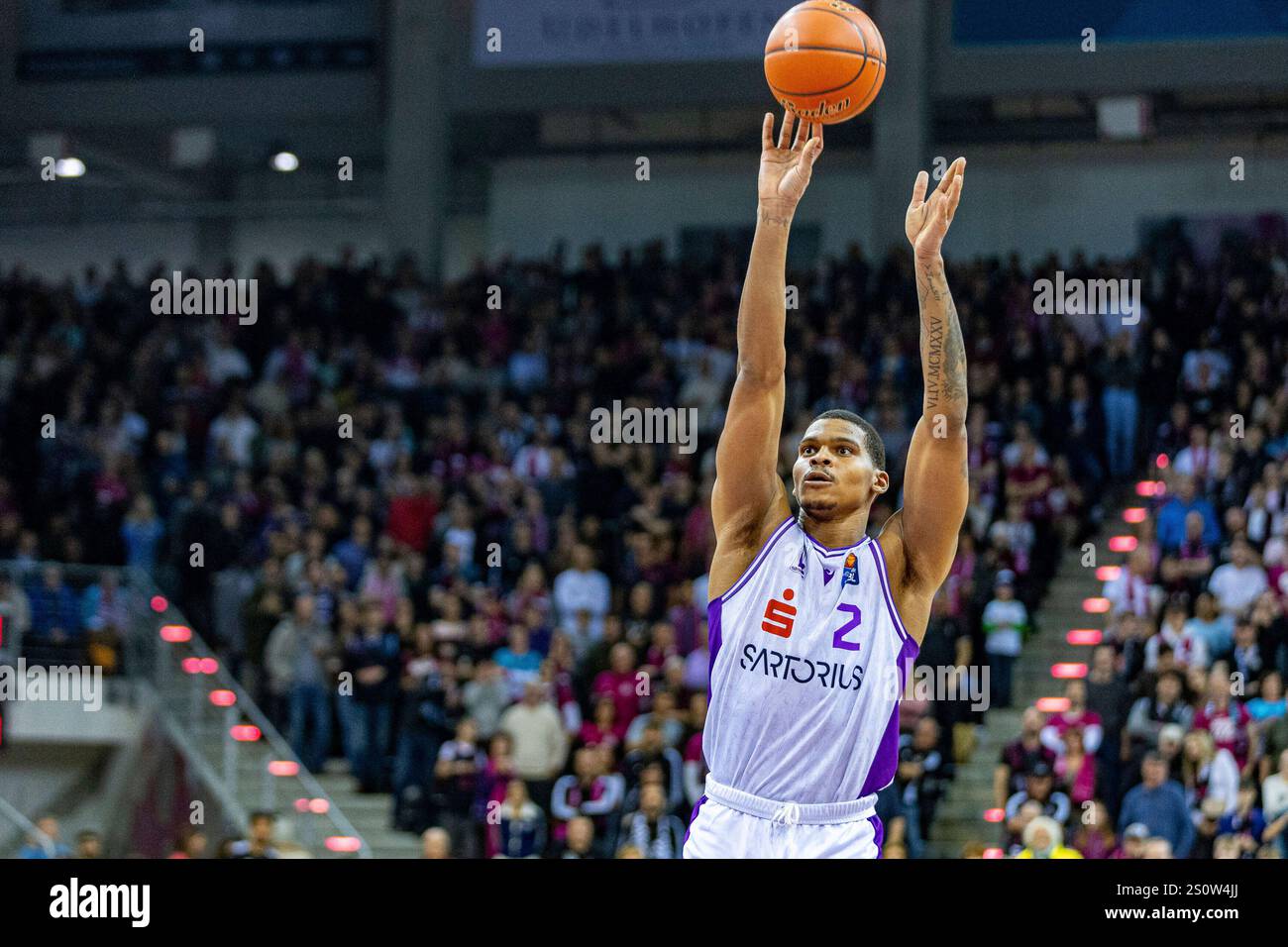 Bonn, Deutschland. 29th Dec, 2024. Demajeo Wiggins (BG G?ttingen, #02 ...