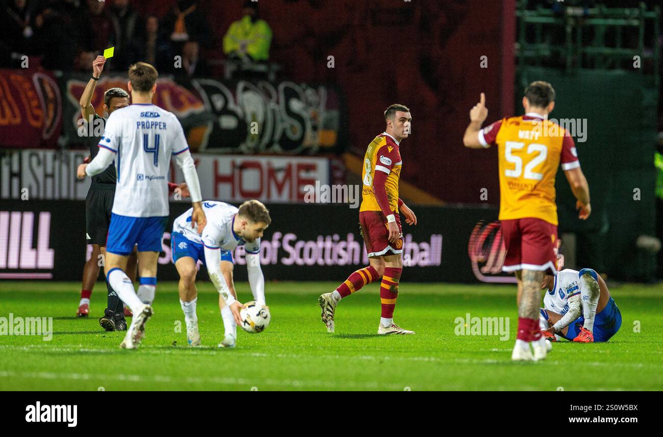 Fir Park, Motherwell, UK. 29th Dec, 2024. Scottish Premiership Football ...