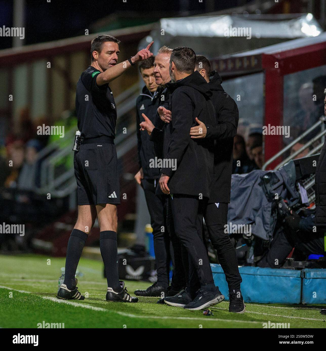 Fir Park, Motherwell, UK. 29th Dec, 2024. Scottish Premiership Football ...
