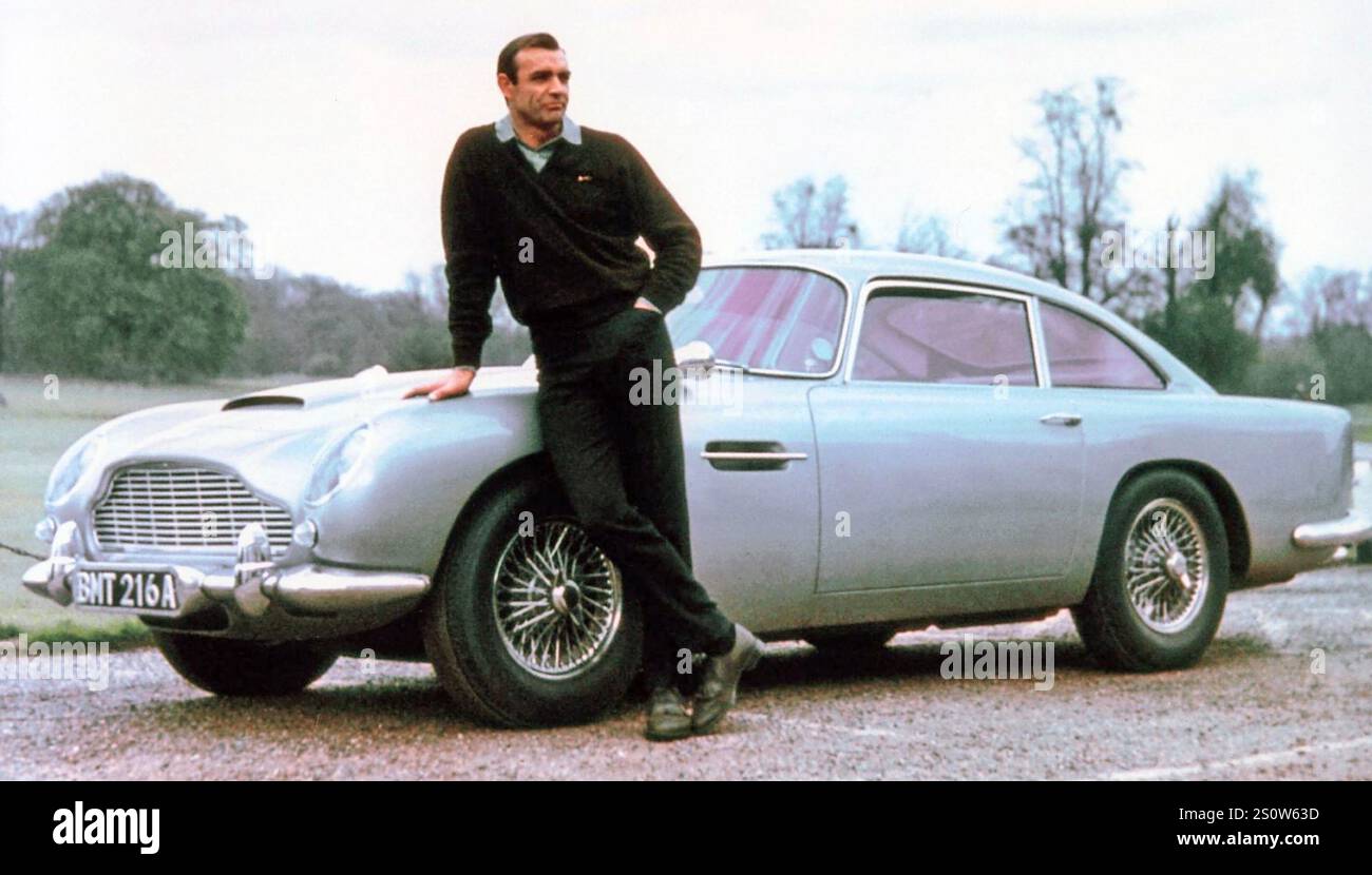 GOLDFINGER 1964 United Artists film with Sean Connery, here with his ...