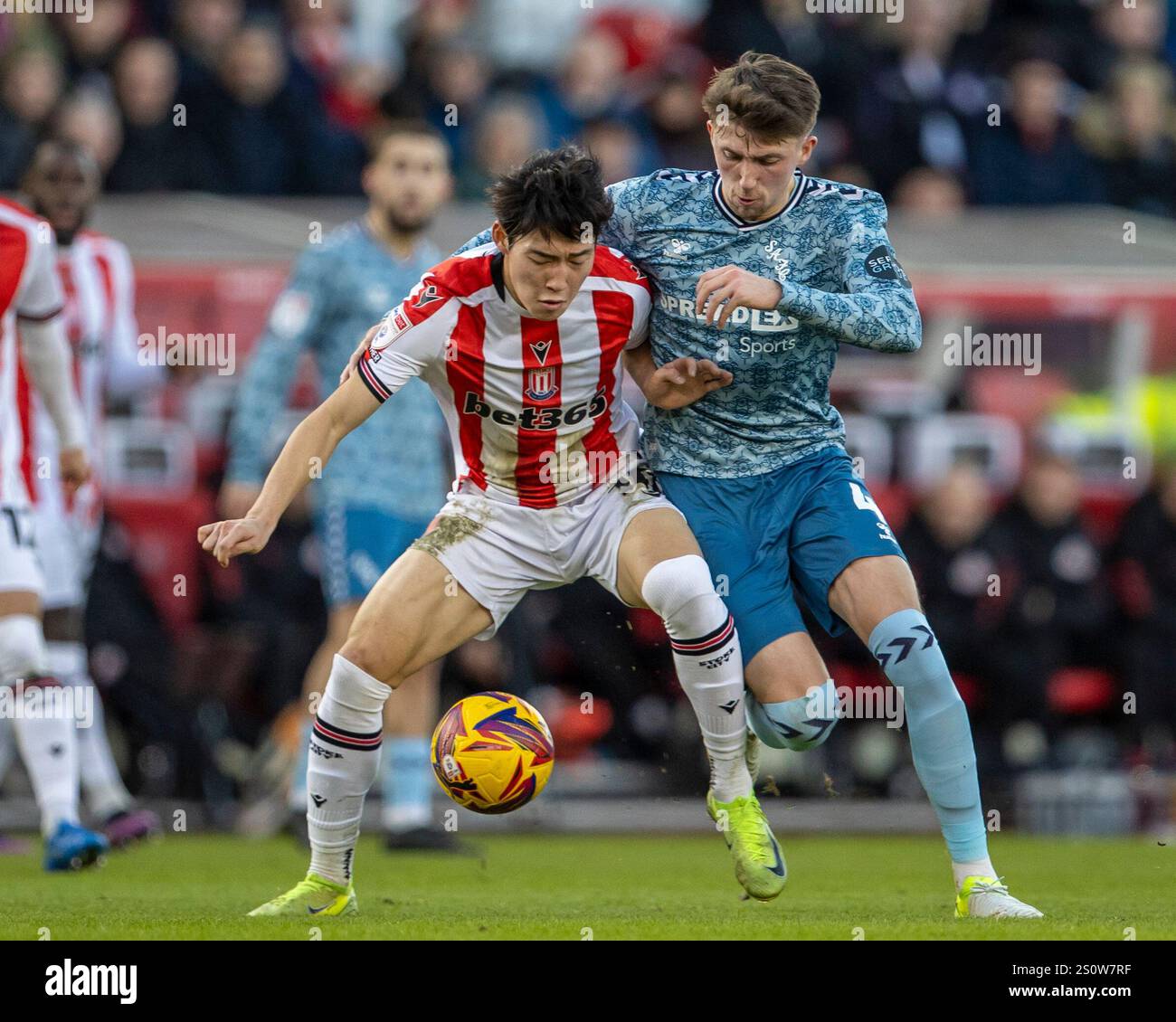 29th December 2024; Bet365 Stadium, Stoke, Staffordshire, England; EFL ...