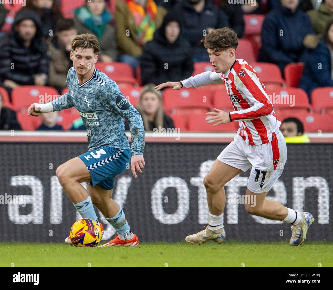 29th December 2024; Bet365 Stadium, Stoke, Staffordshire, England; EFL ...