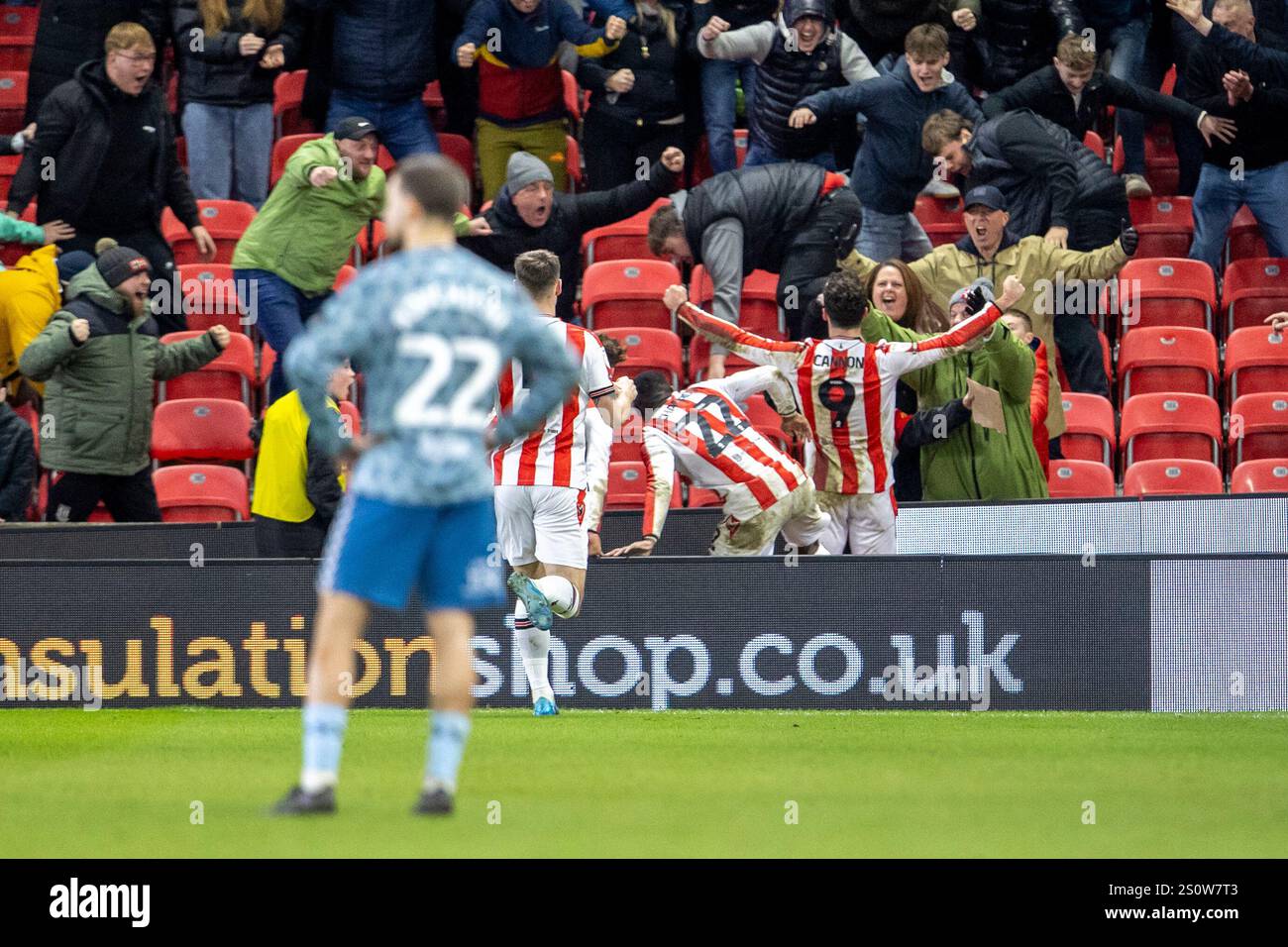 29th December 2024; Bet365 Stadium, Stoke, Staffordshire, England; EFL ...