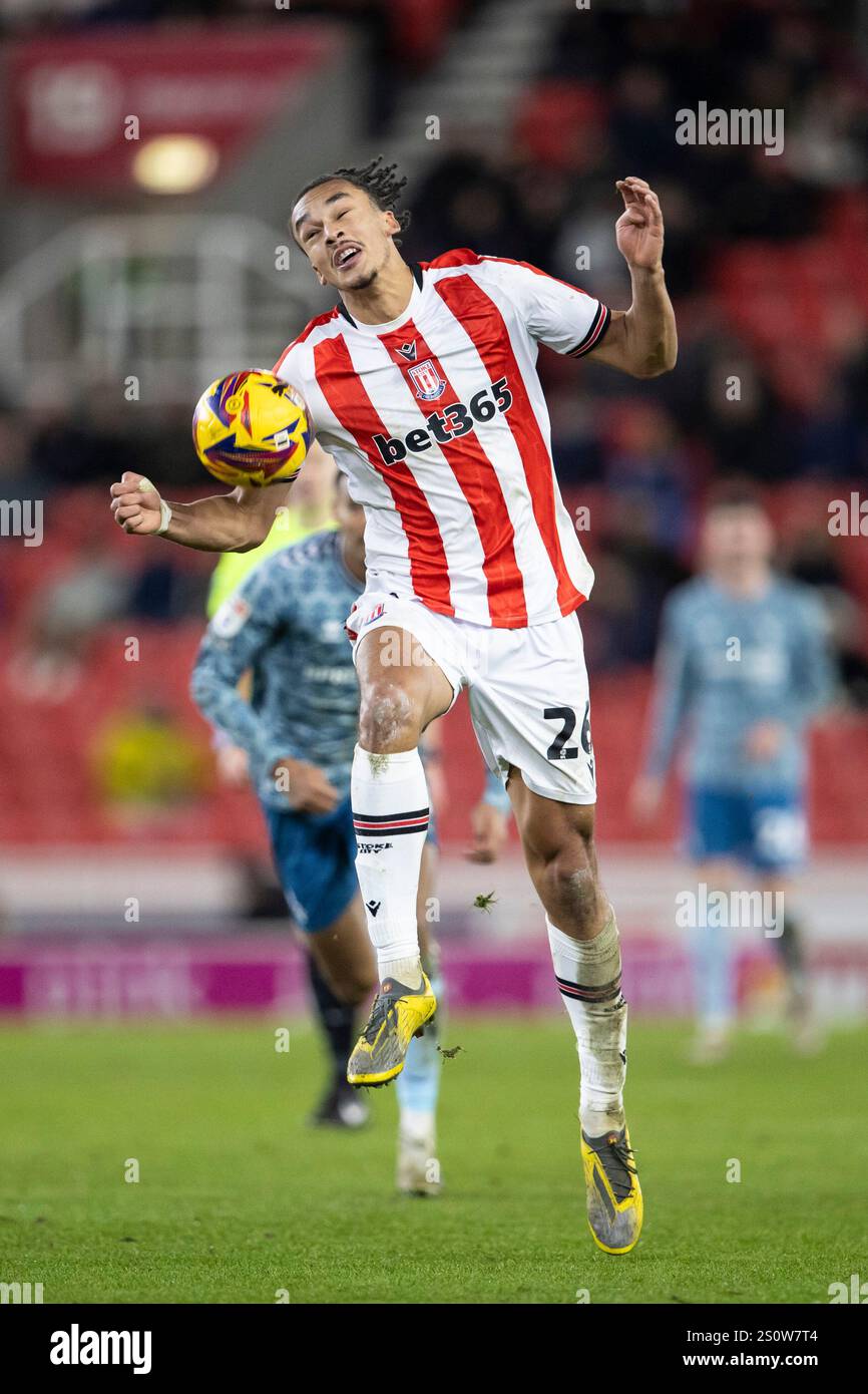 29th December 2024; Bet365 Stadium, Stoke, Staffordshire, England; EFL ...