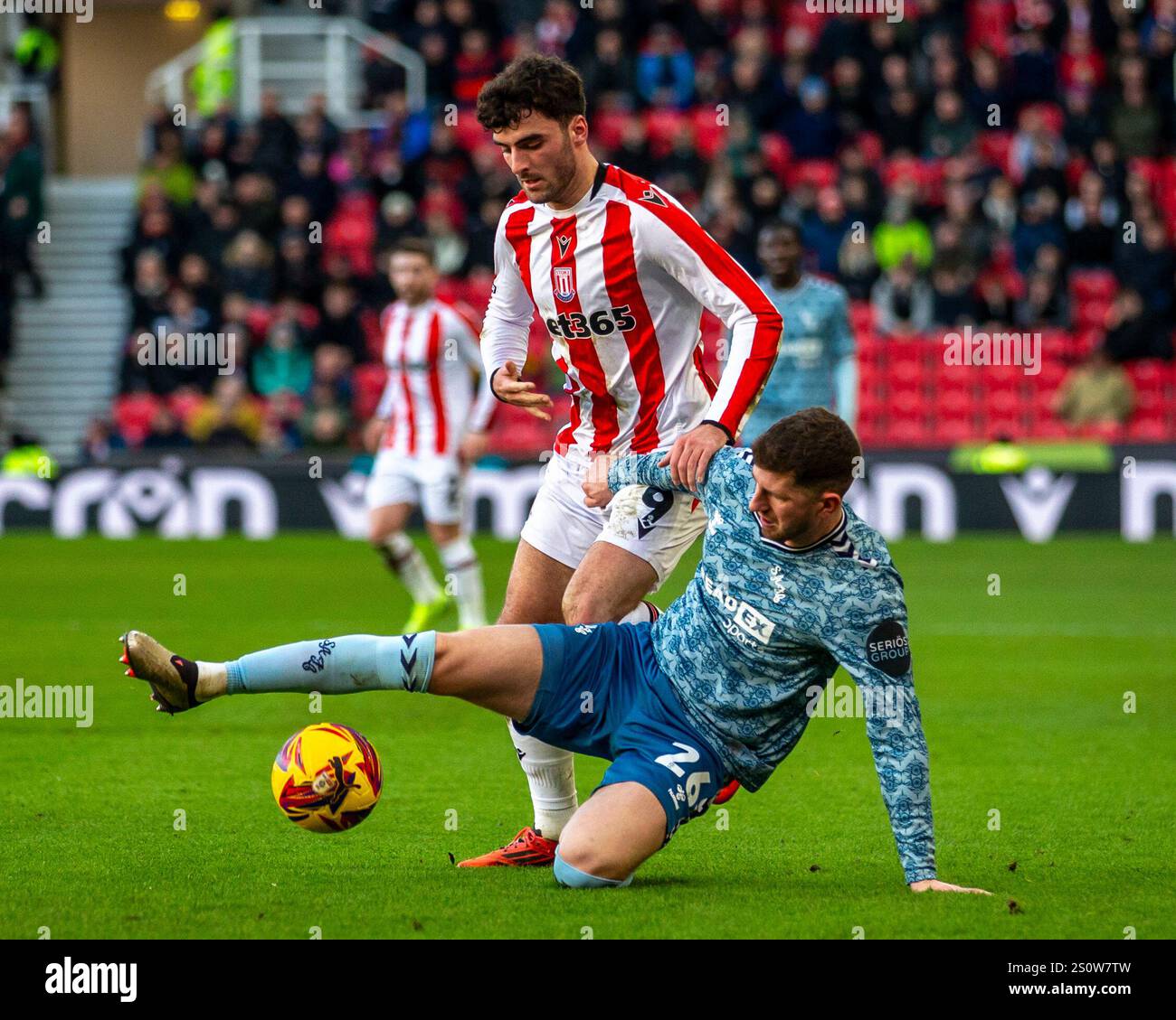 29th December 2024; Bet365 Stadium, Stoke, Staffordshire, England; EFL ...