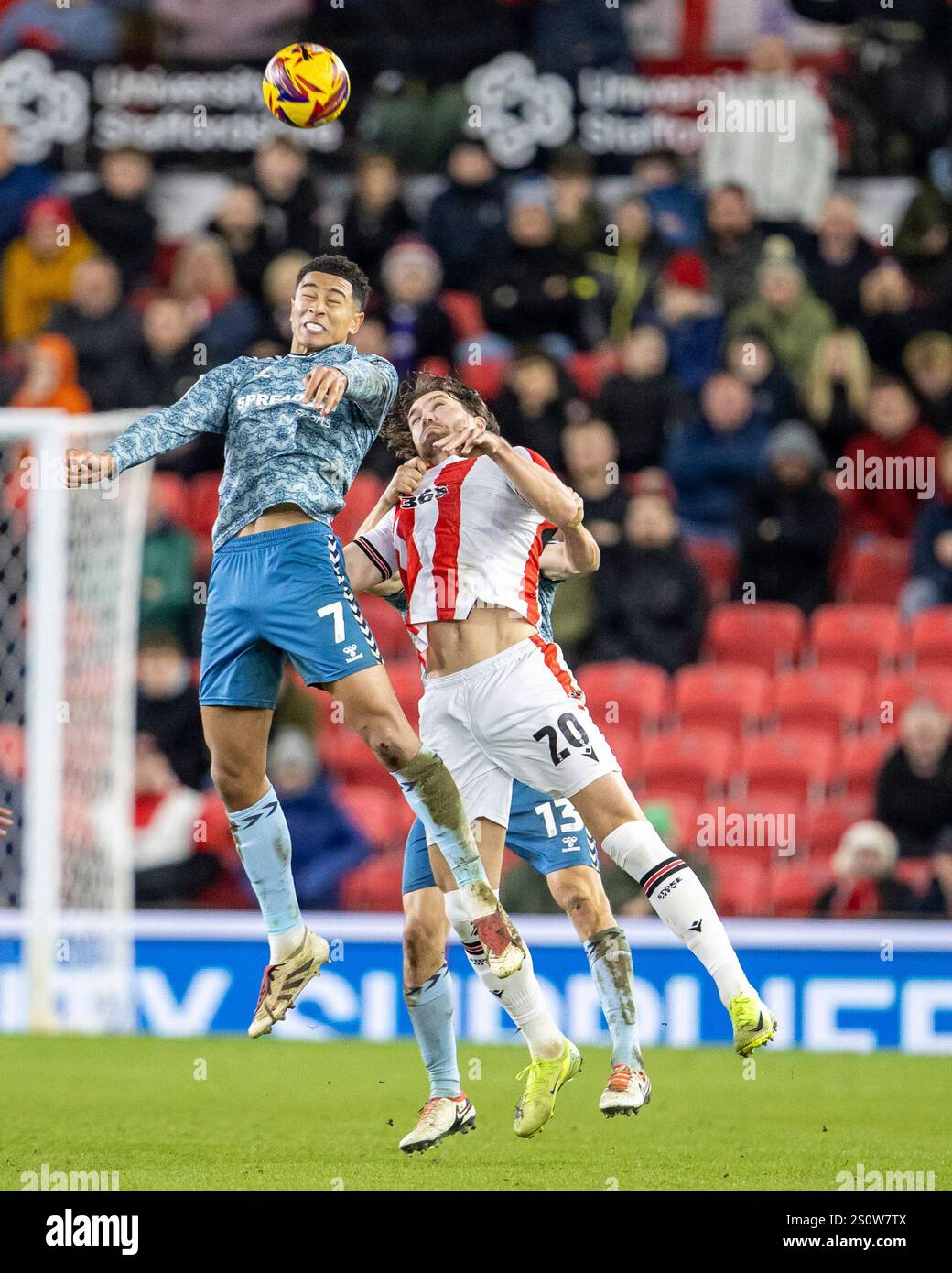29th December 2024; Bet365 Stadium, Stoke, Staffordshire, England; EFL ...