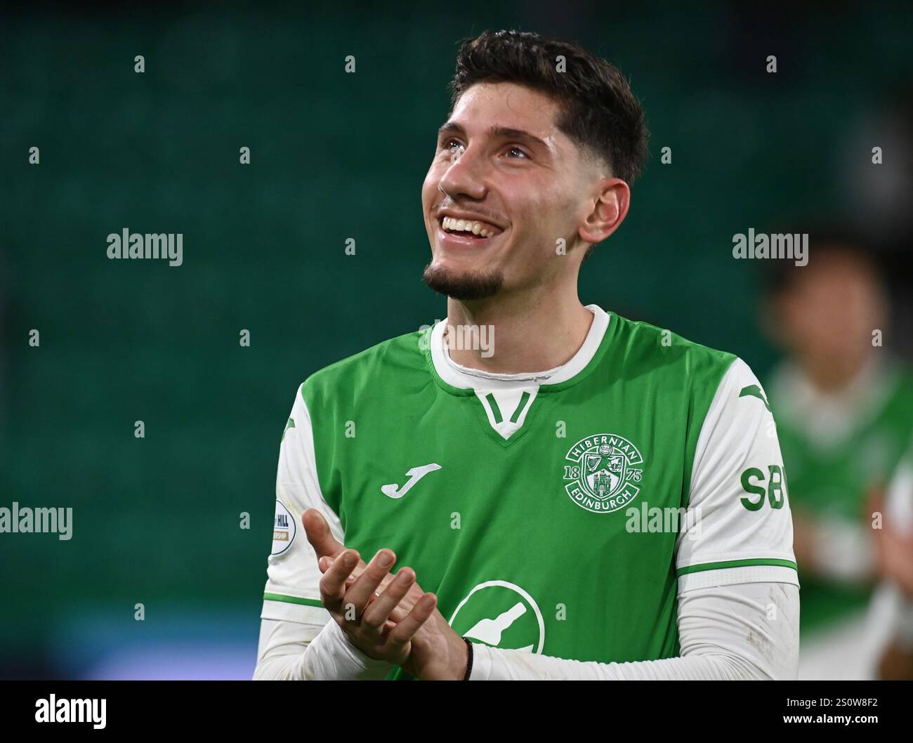 Easter Road Stadium, Edinburgh.Scotland UK.29th Dec 24 Hibernian vs ...