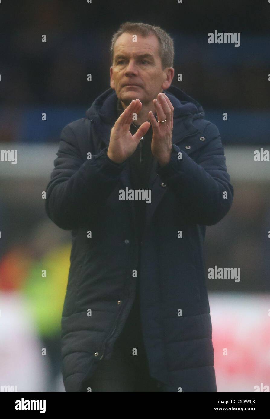 Accrington Stanley Manager John Doolan during the Sky Bet League 2 ...
