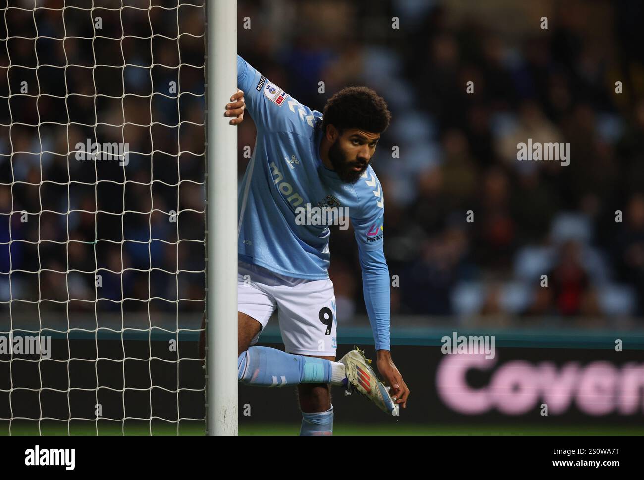 Coventry City's Ellis Simms during the Sky Bet Championship match at ...