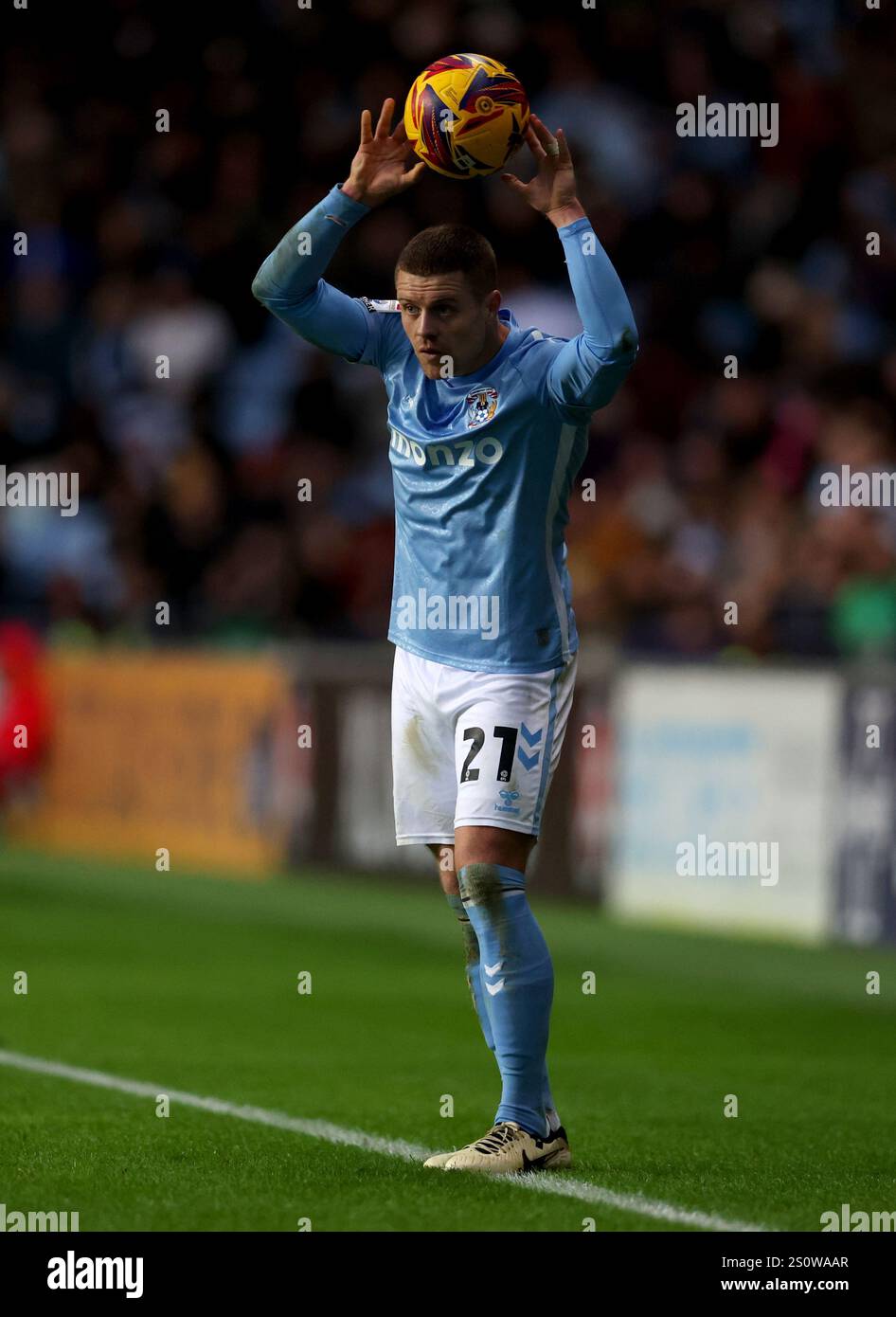 Coventry City's Jake Bidwell during the Sky Bet Championship match at ...