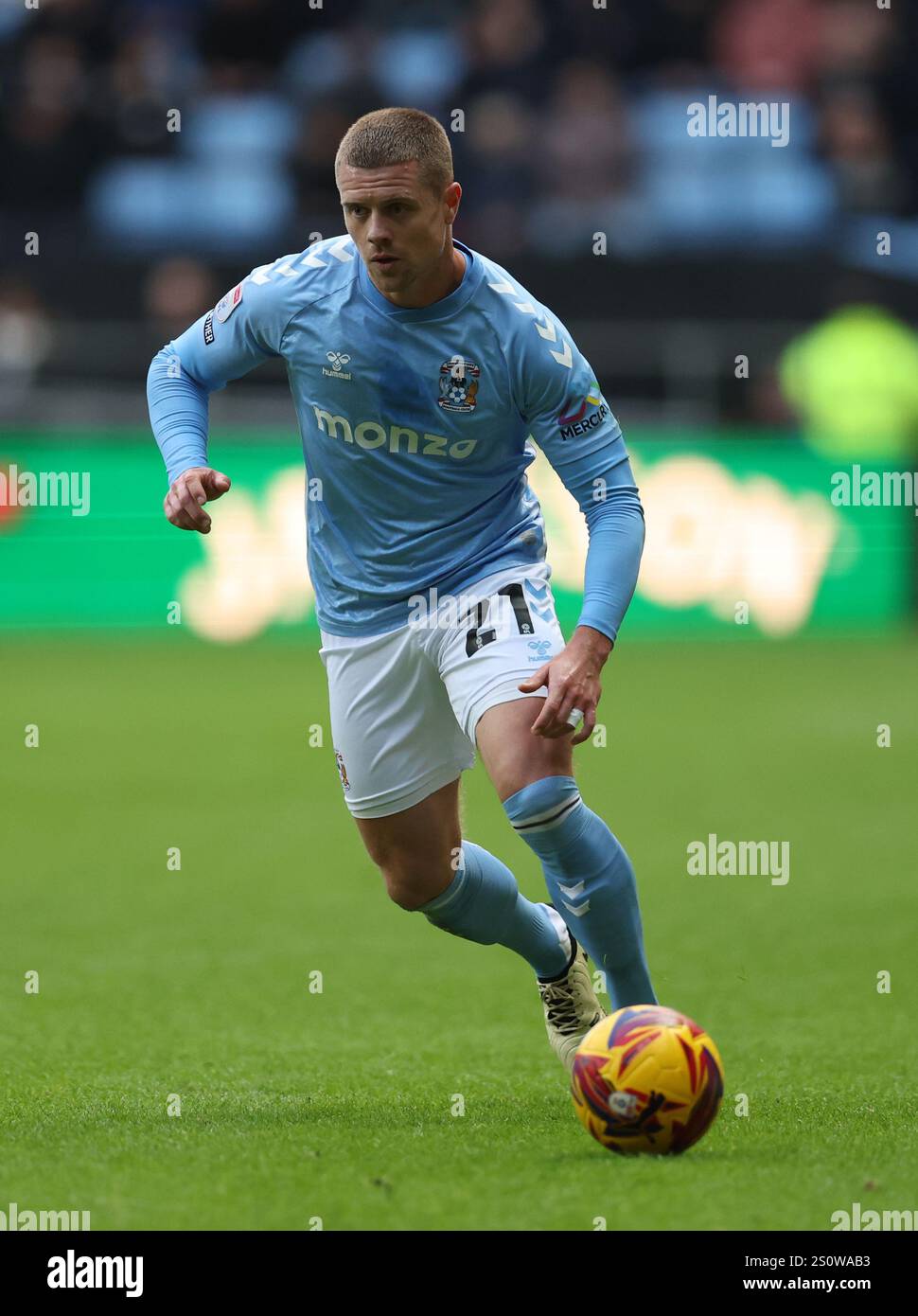 Coventry City's Jake Bidwell during the Sky Bet Championship match at ...