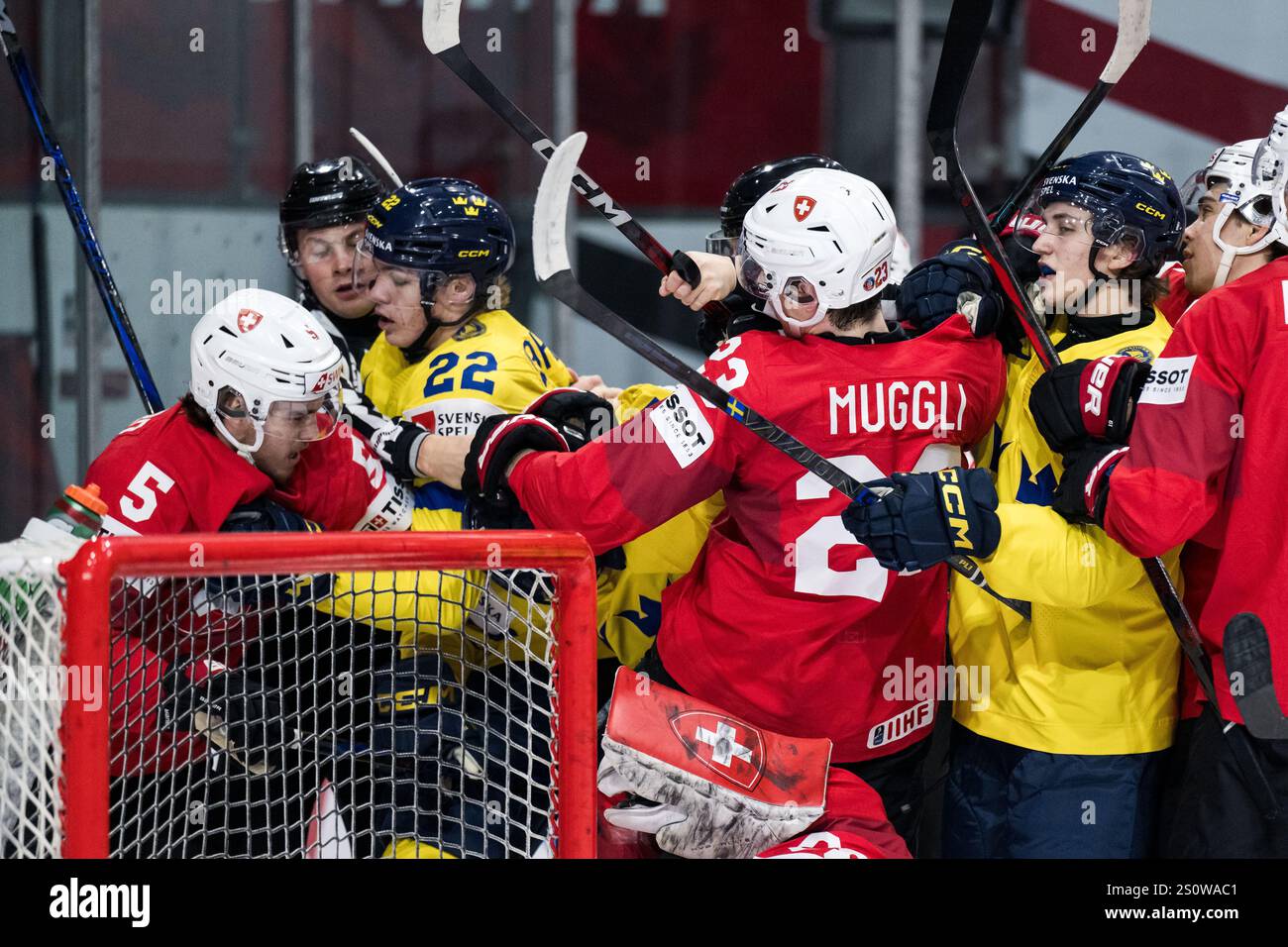 Leo Braillard and Leon Muggli of, Switzerland. , . against Anton ...