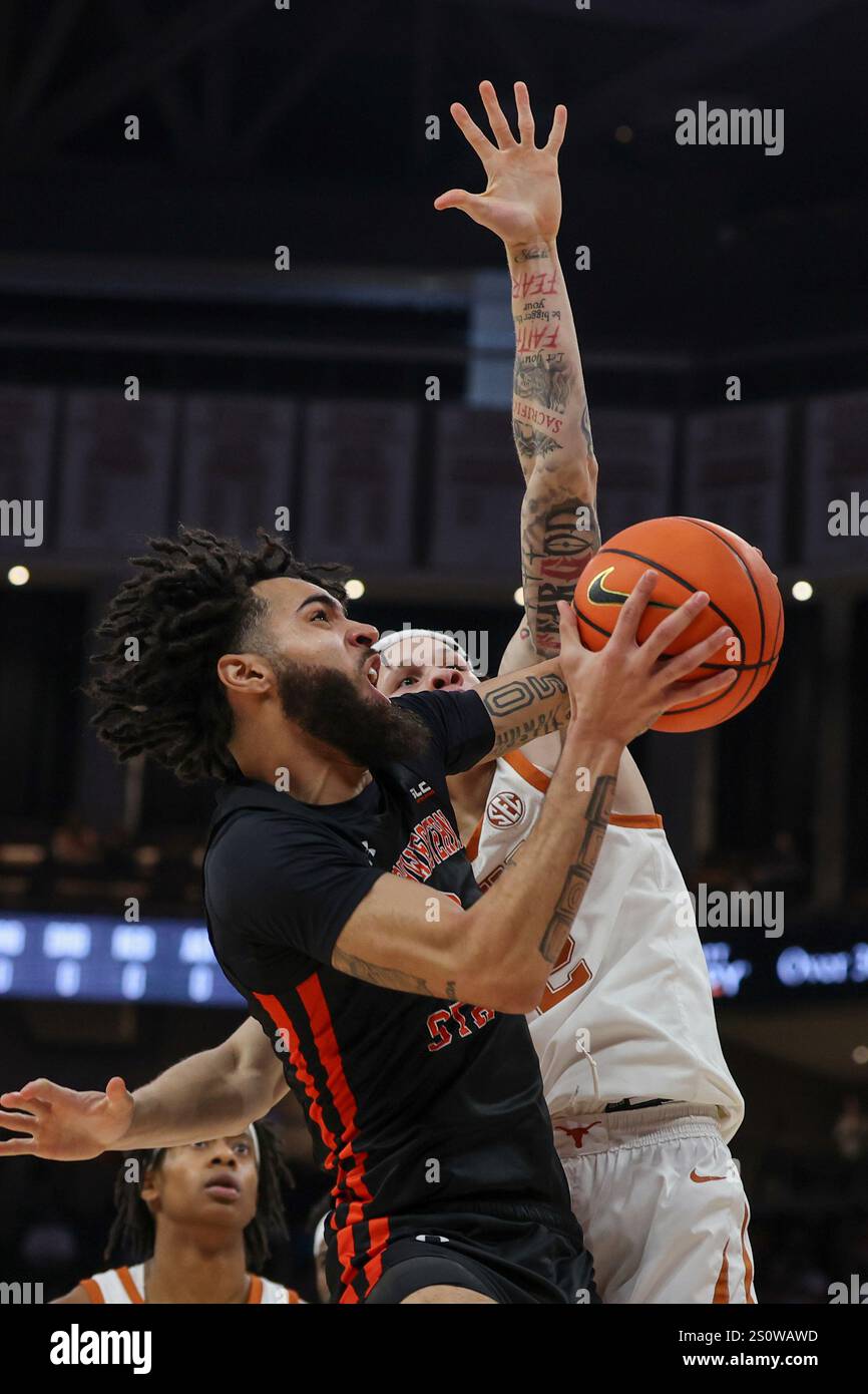 AUSTIN, TX - DECEMBER 29: Northwestern State Demons forward Addison ...