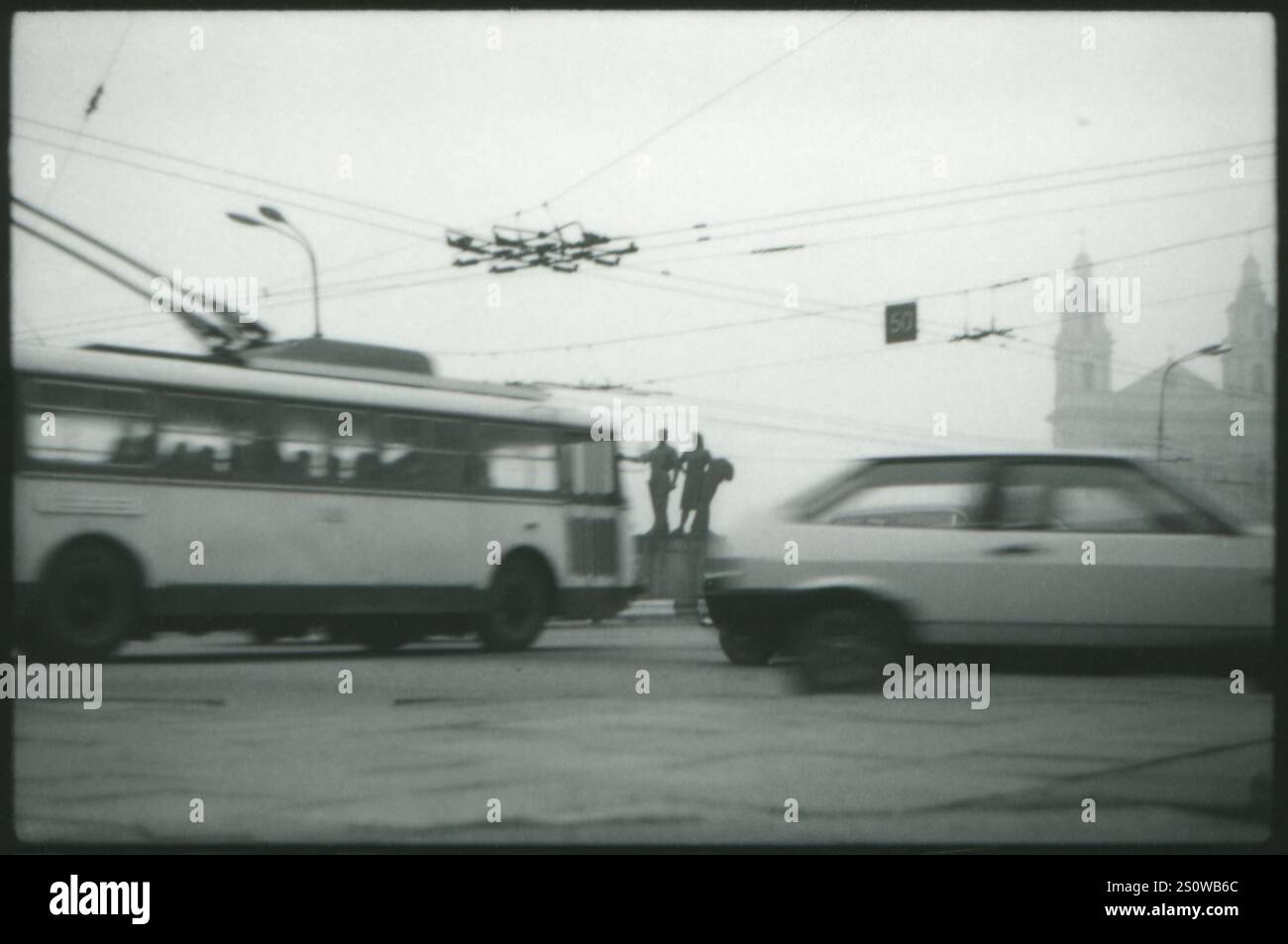 Skoda 9Tr trolleybus Stock Photo - Alamy