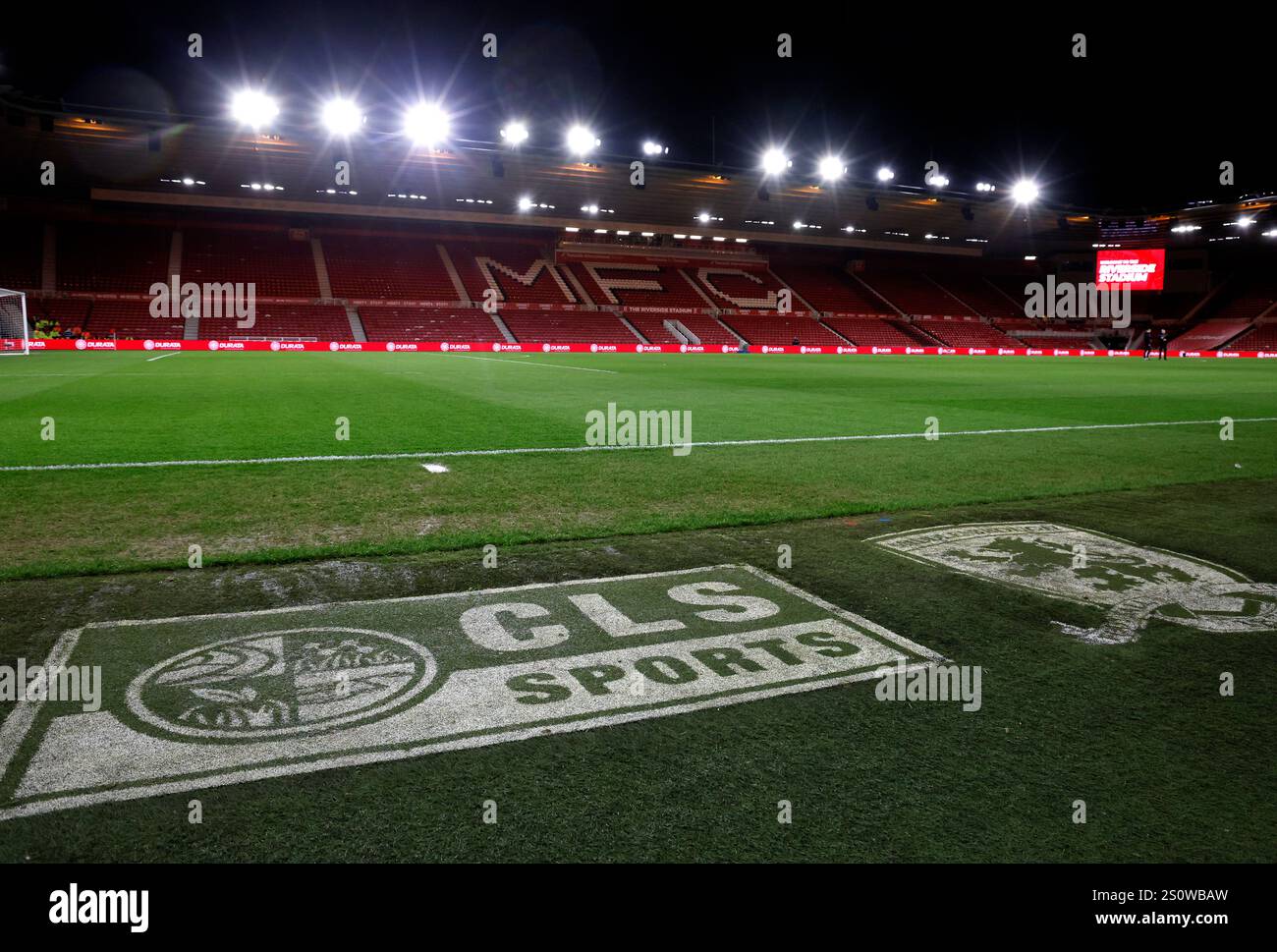 A general view from inside the stadium ahead of the Sky Bet ...