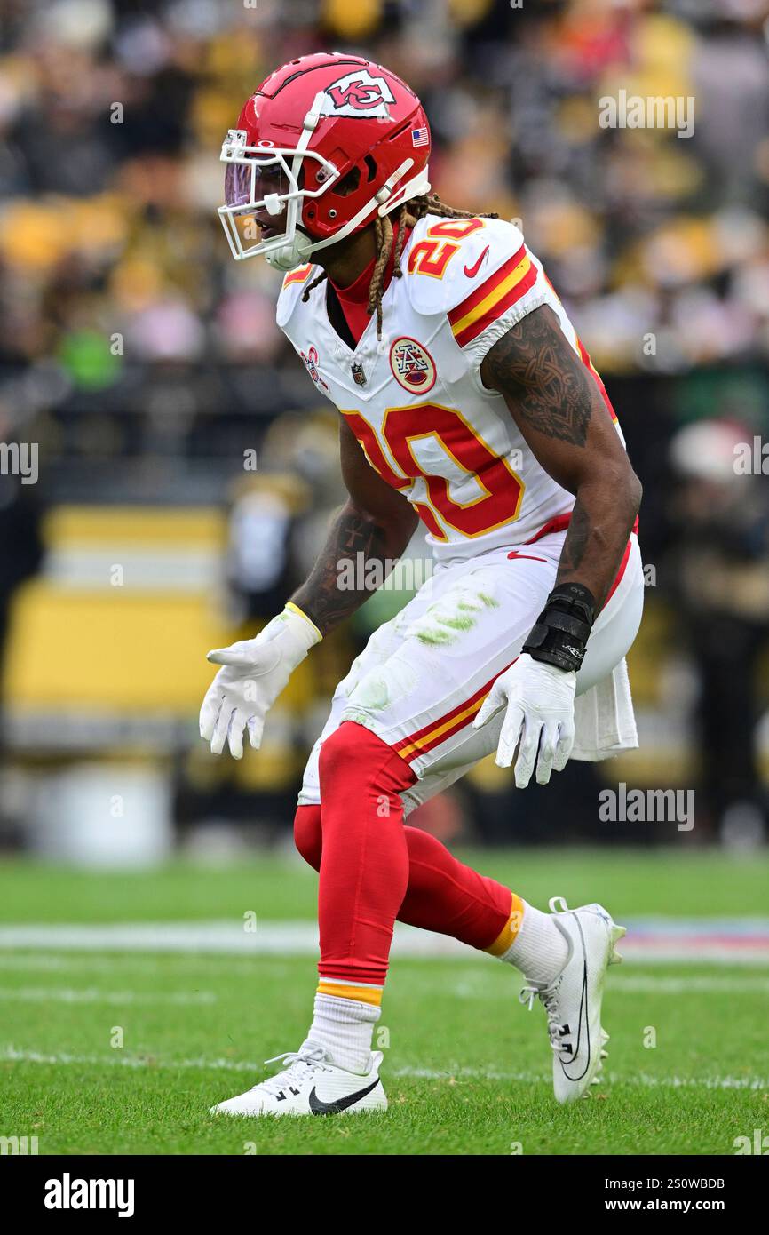 Kansas City Chiefs safety Justin Reid runs in coverage during the ...