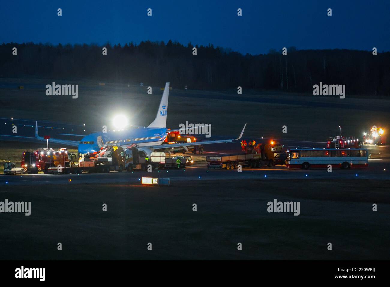 Sandefjord 20241229. There is a complete suspension of flights from ...