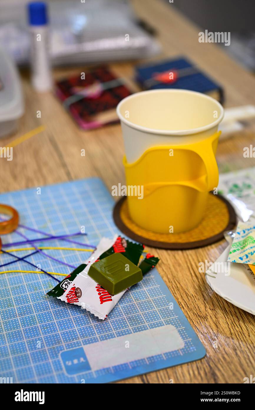 Tea break Tokyo Japan Stock Photo - Alamy