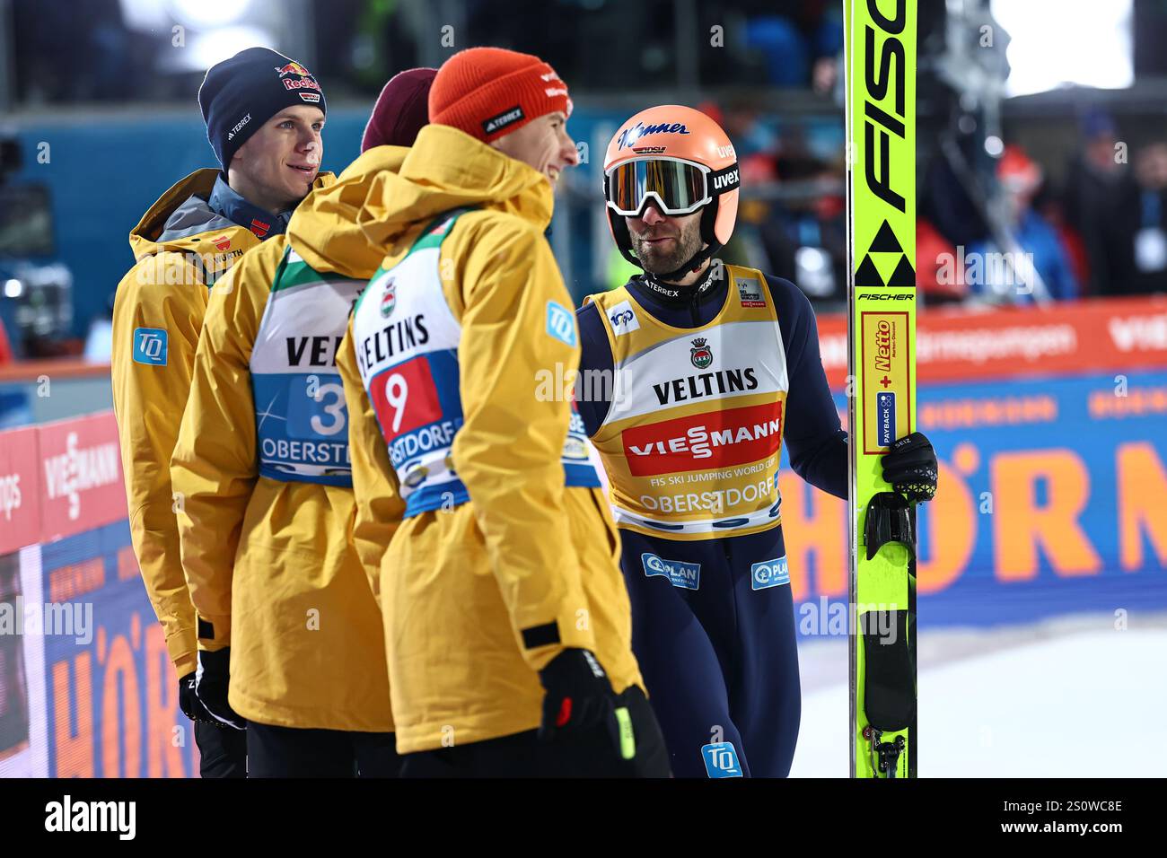 Oberstdorf, Germany. 29th Dec, 2024. Nordic skiing/ski jumping: Four ...