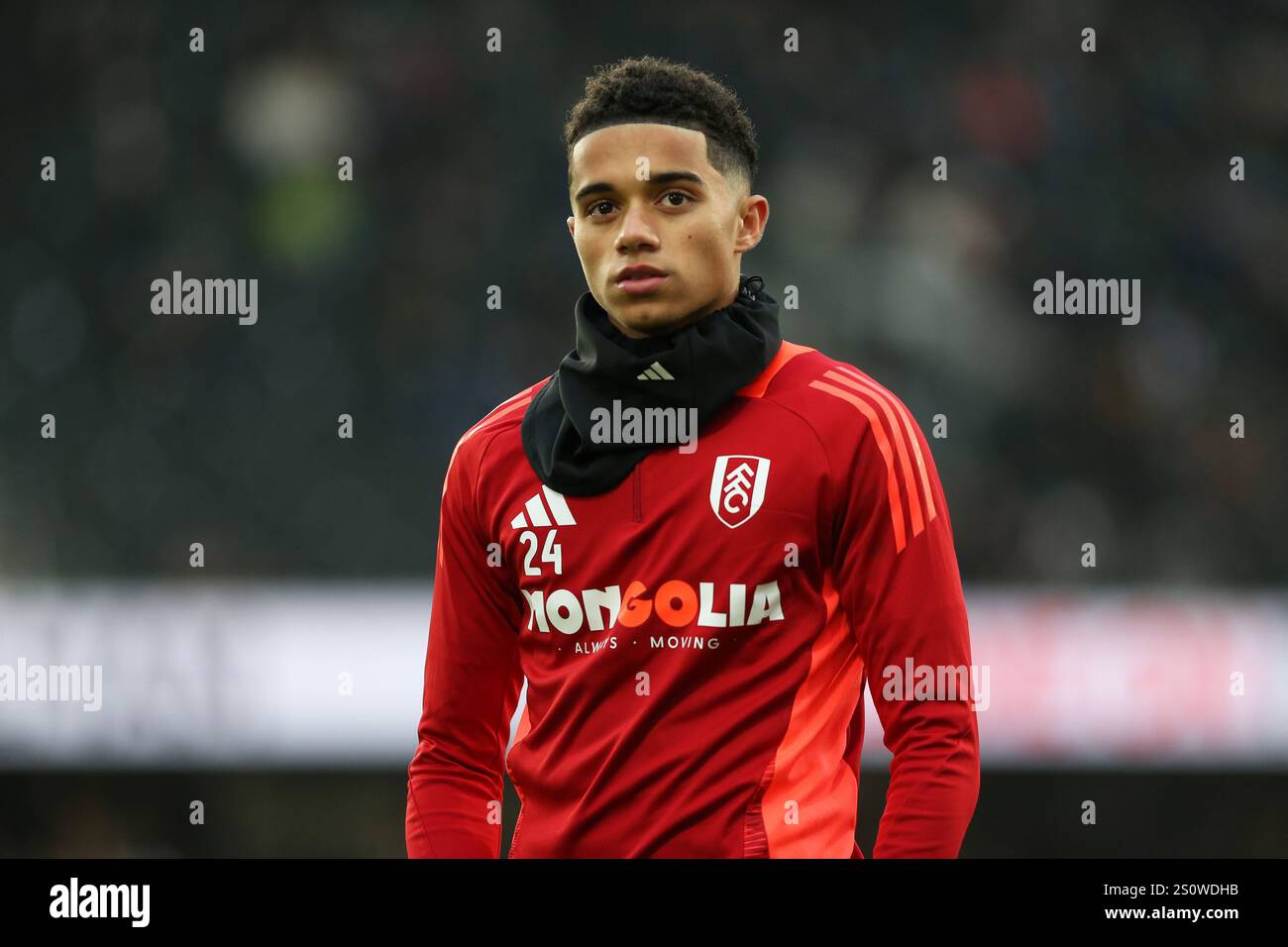 London, UK. 29th Dec, 2024. London, December 29th 2024: Joshua King of ...