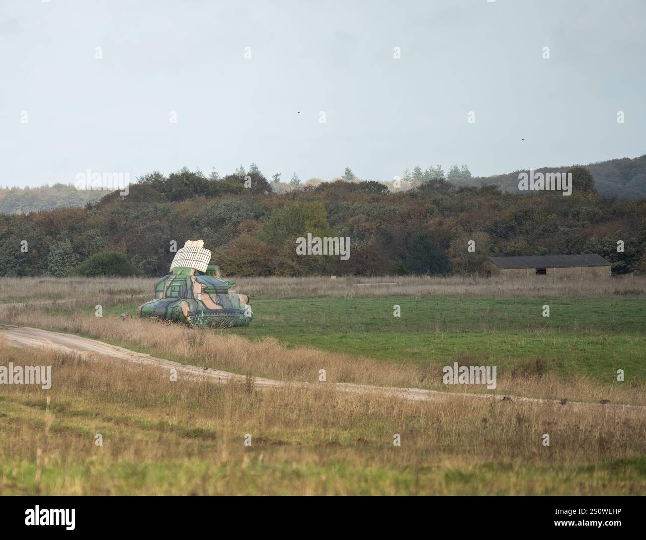 decoy inflatable 2K22 Tunguska self-propelled anti-aircraft platform ...