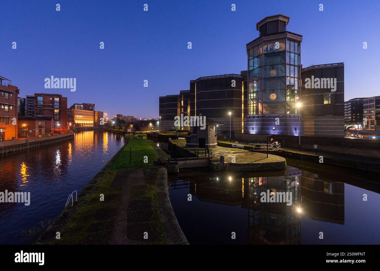 The Royal Armouries, beside the River Aire, Leeds, West Yorkshire ...