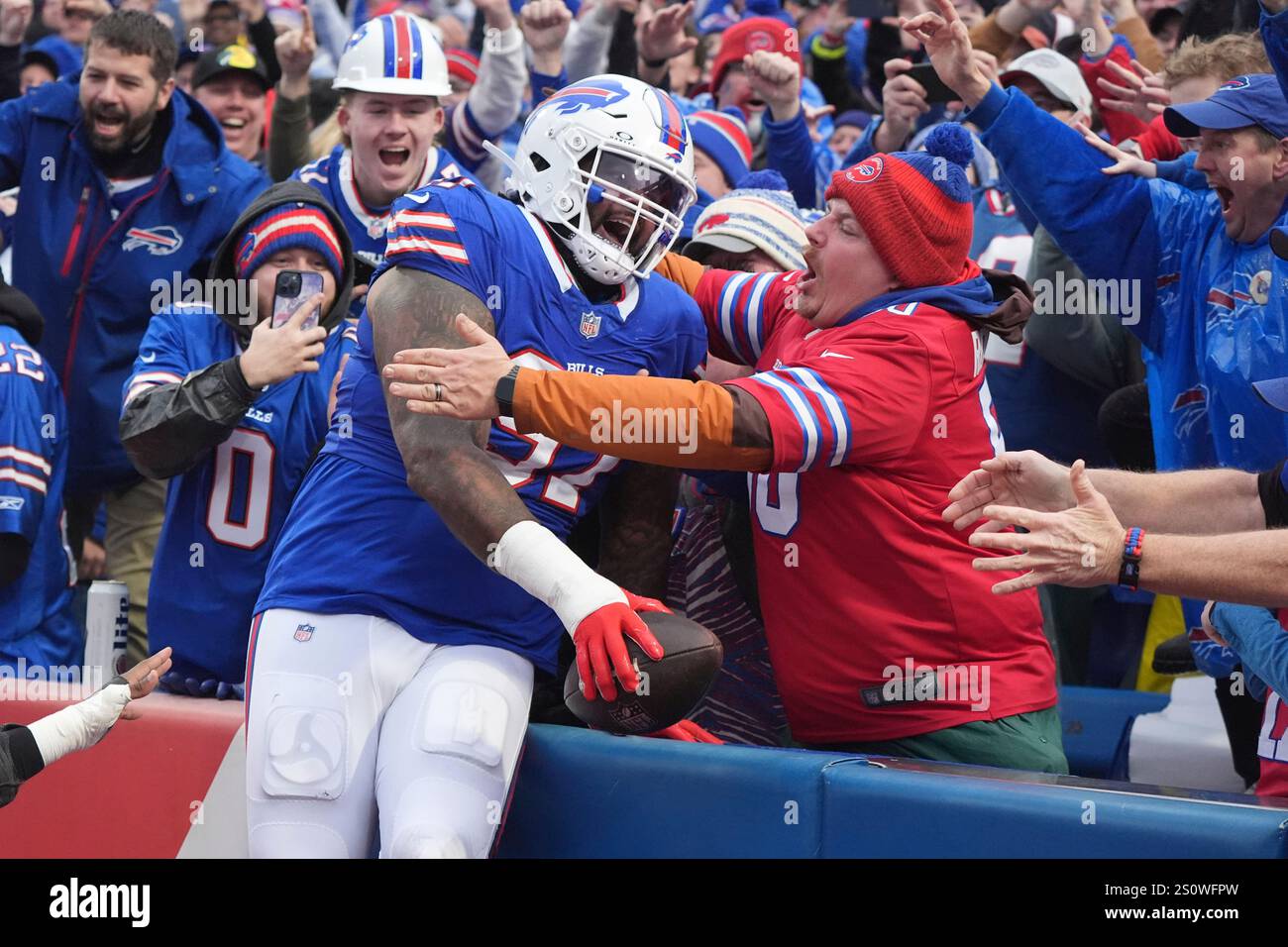 Buffalo Bills defensive tackle Jordan Phillips (97) celebrates with ...