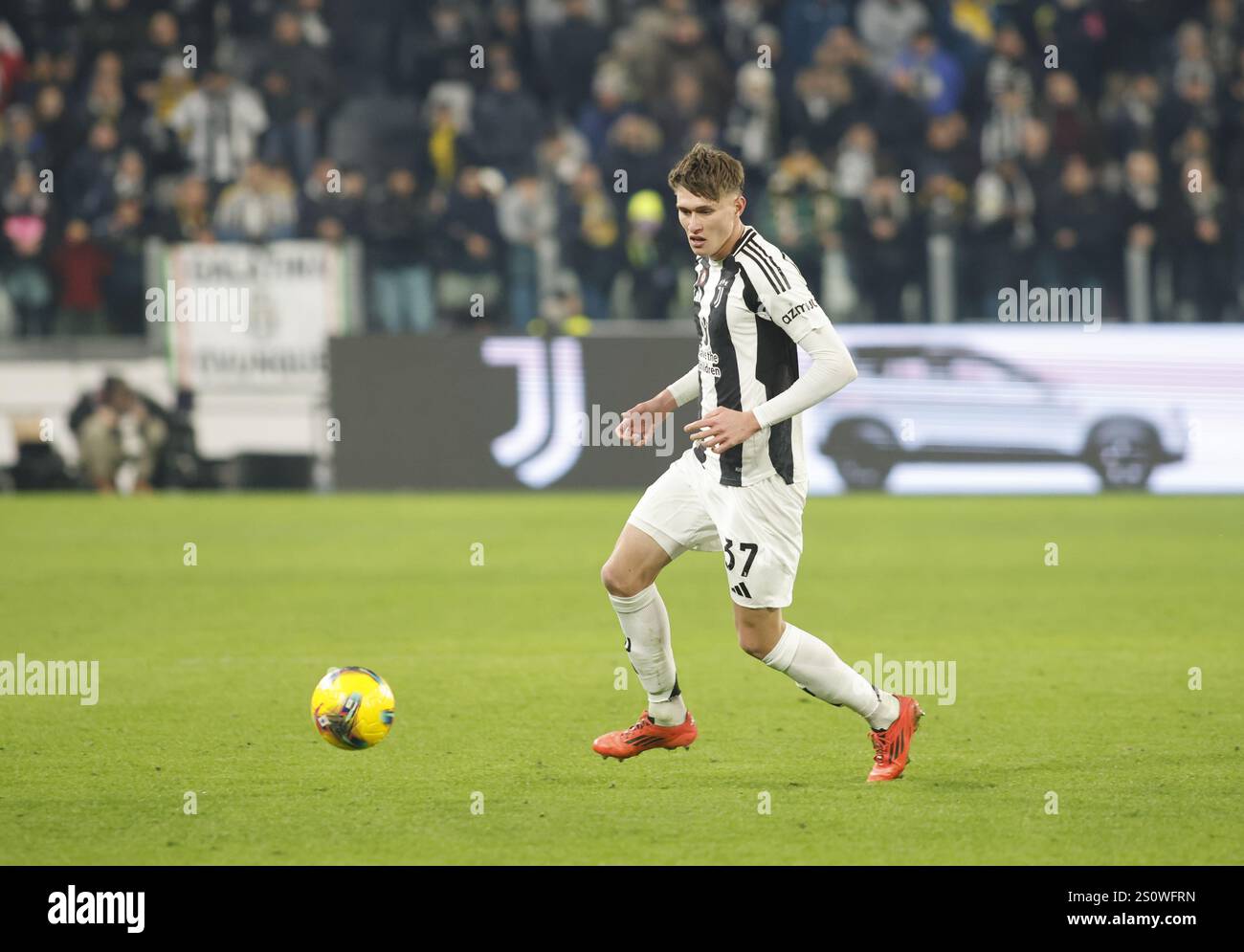 Turin, Italy. 29th Dec, 2024. Nicolo Savona of Juventus FC during the ...
