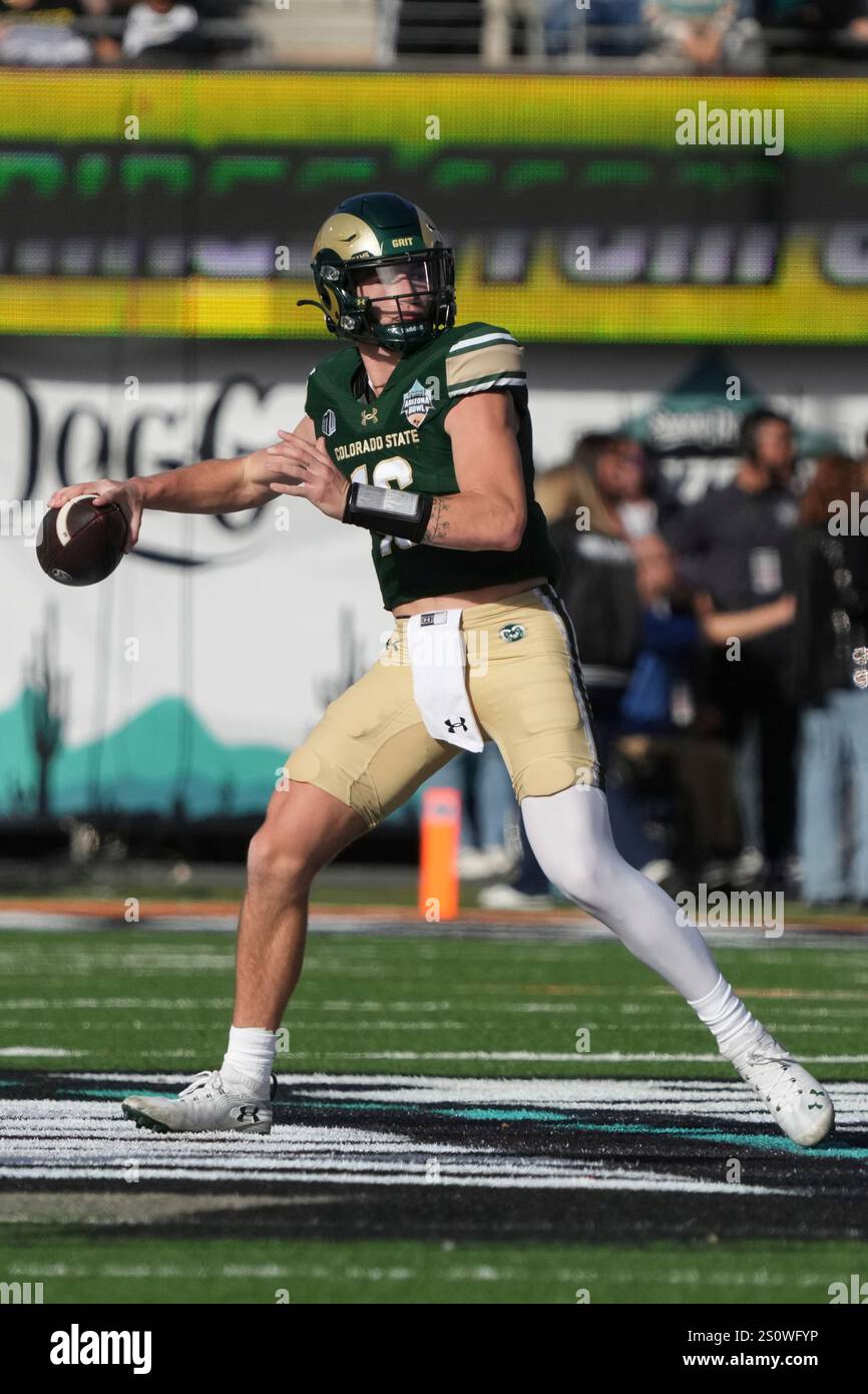 Colorado State quarterback Brayden Fowler-Nicolosi (16) in the second ...
