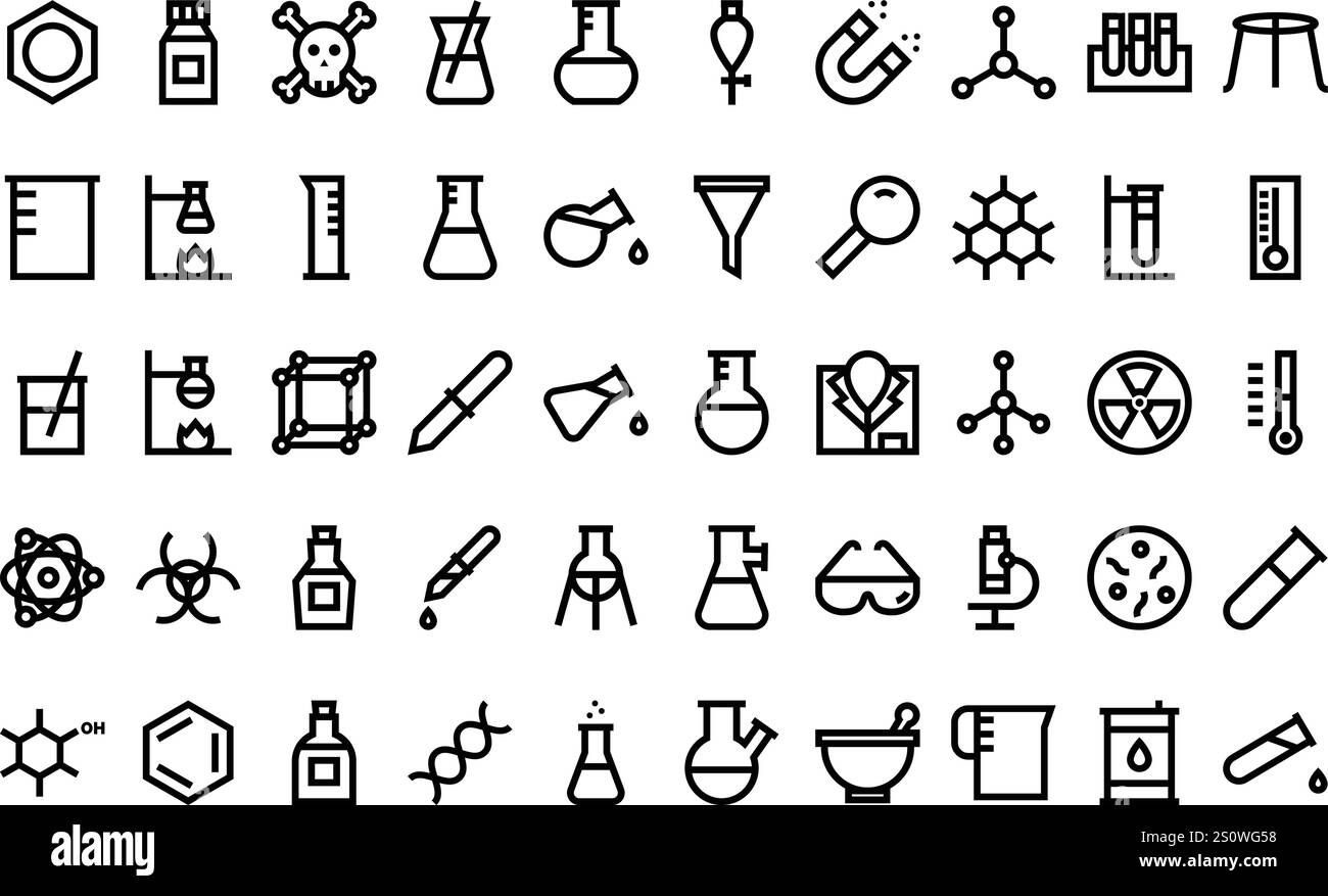 Laboratory icons High-Quality Vector Icons Collection with Editable ...
