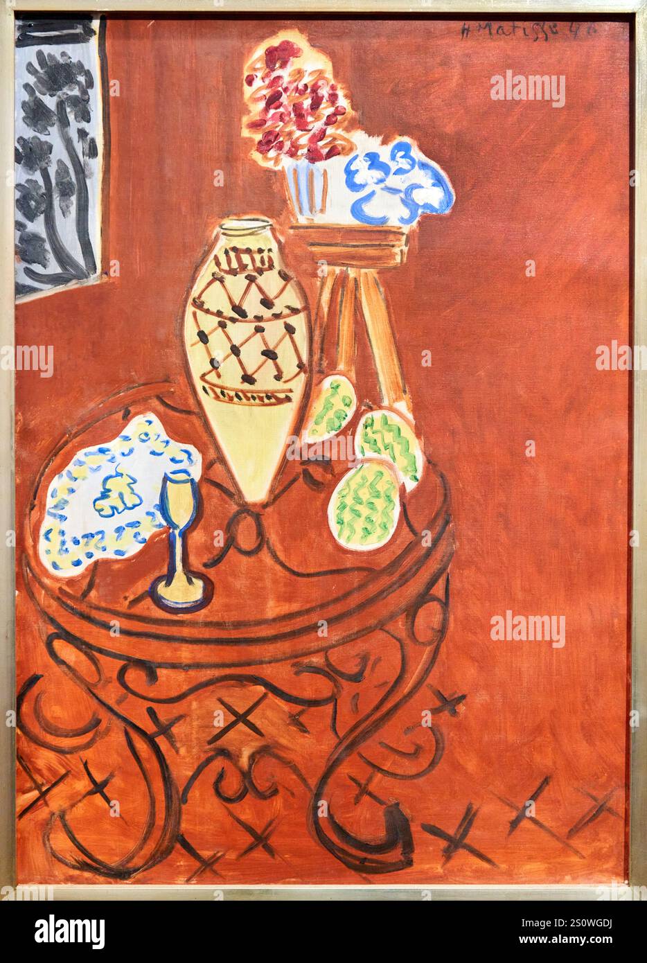 Still Life. Red Interior of Venice, 1946, Henri Matisse (1869-1954 ...