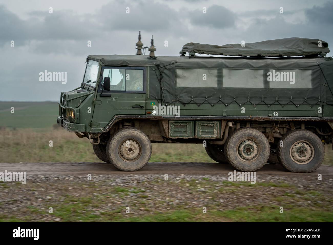 A British army Steyr-Daimler-Puch - BAE Systems Pinzgauer high-mobility ...
