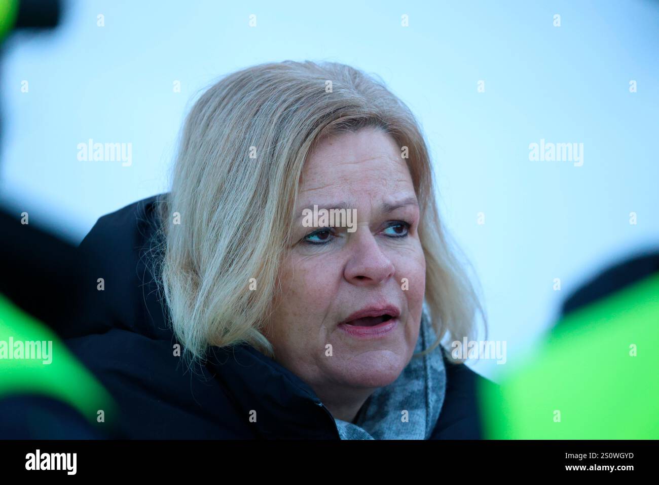 Oberstdorf, Deutschland. 29th Dec, 2024. Nancy Faeser (Bundesministerin ...