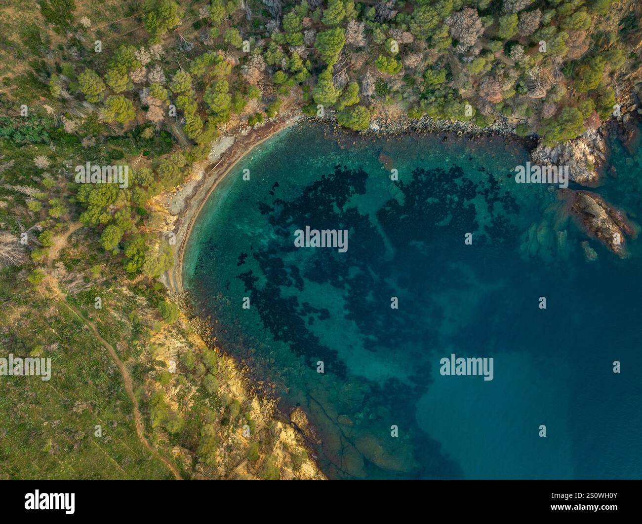 Aerial view playa del cabo hi-res stock photography and images - Alamy