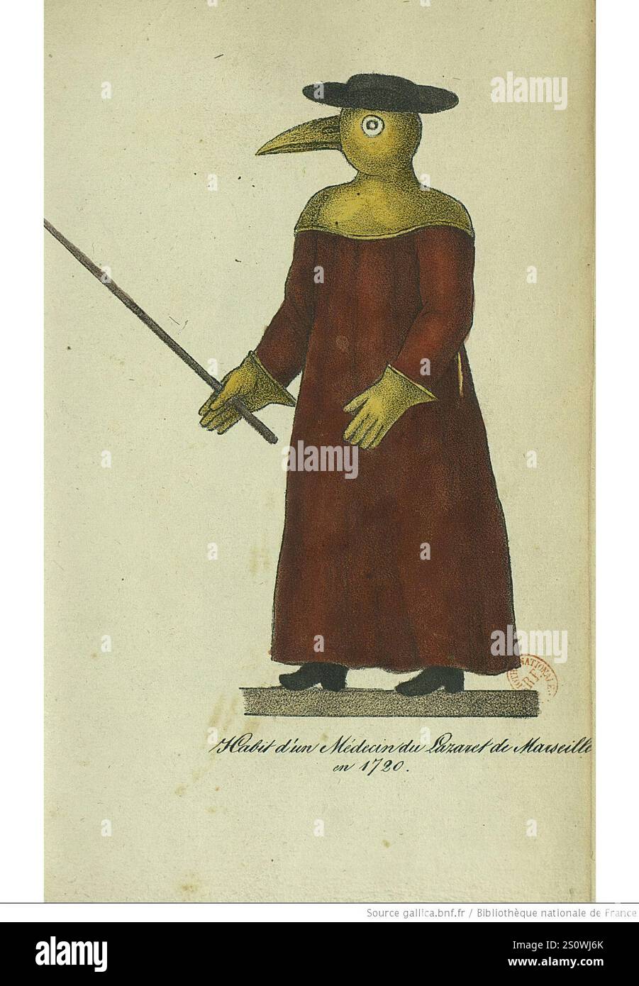 17th Century "Plague Doctor". A plague doctor was a physician hired ...