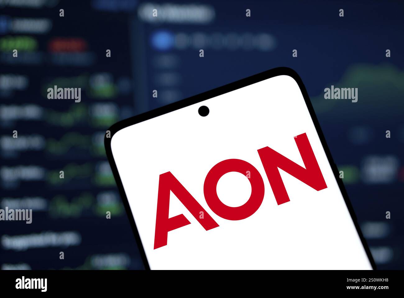 Aon logos hi-res stock photography and images - Alamy